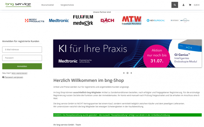 Start - Herzlich Willkommen